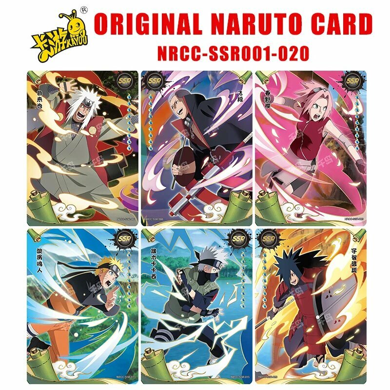Коллекционные карты KAYOU Наруто Ninja Age N Edition CC-SSR 001-020