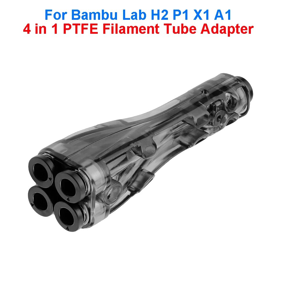 Адаптер 4-в-1 для Bambu Lab, трубки PTFE, 2 шт