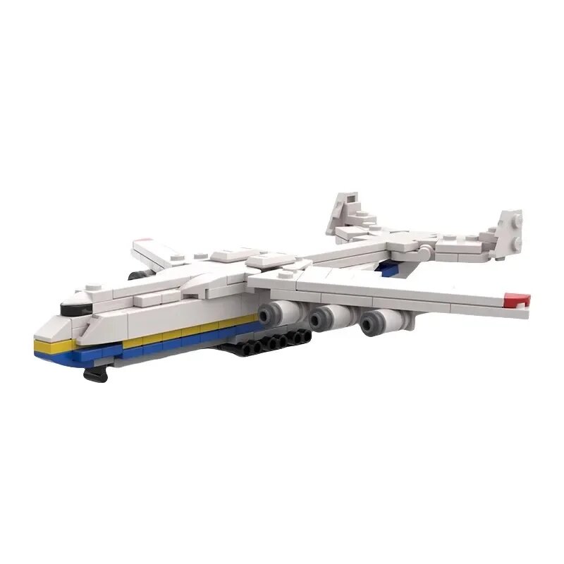 MOC AN-225 военный самолет из блоков, 182PCS