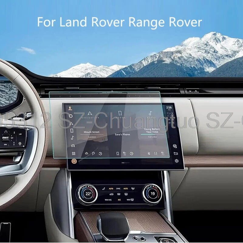 Закаленное стекло для защиты экрана Land Rover Range Rover 2023 2024 13,1 дюйма, автомобильная пленка для сенсорного экрана с ЖК-дисплеем и gps-навигацией