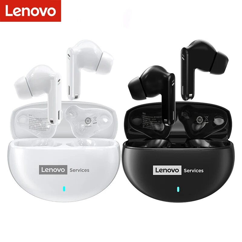 Lenovo LE253 TWS наушники, белый/черный