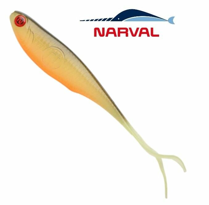 Приманка силиконовая Narval Fishing Maxlug 22cm цв. #049-Olive All / Слаг Нарвал Макслаг для рыбалки на судака, щуку