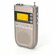 Мини-радио FM/AM/SW, бежевое, QL-518S