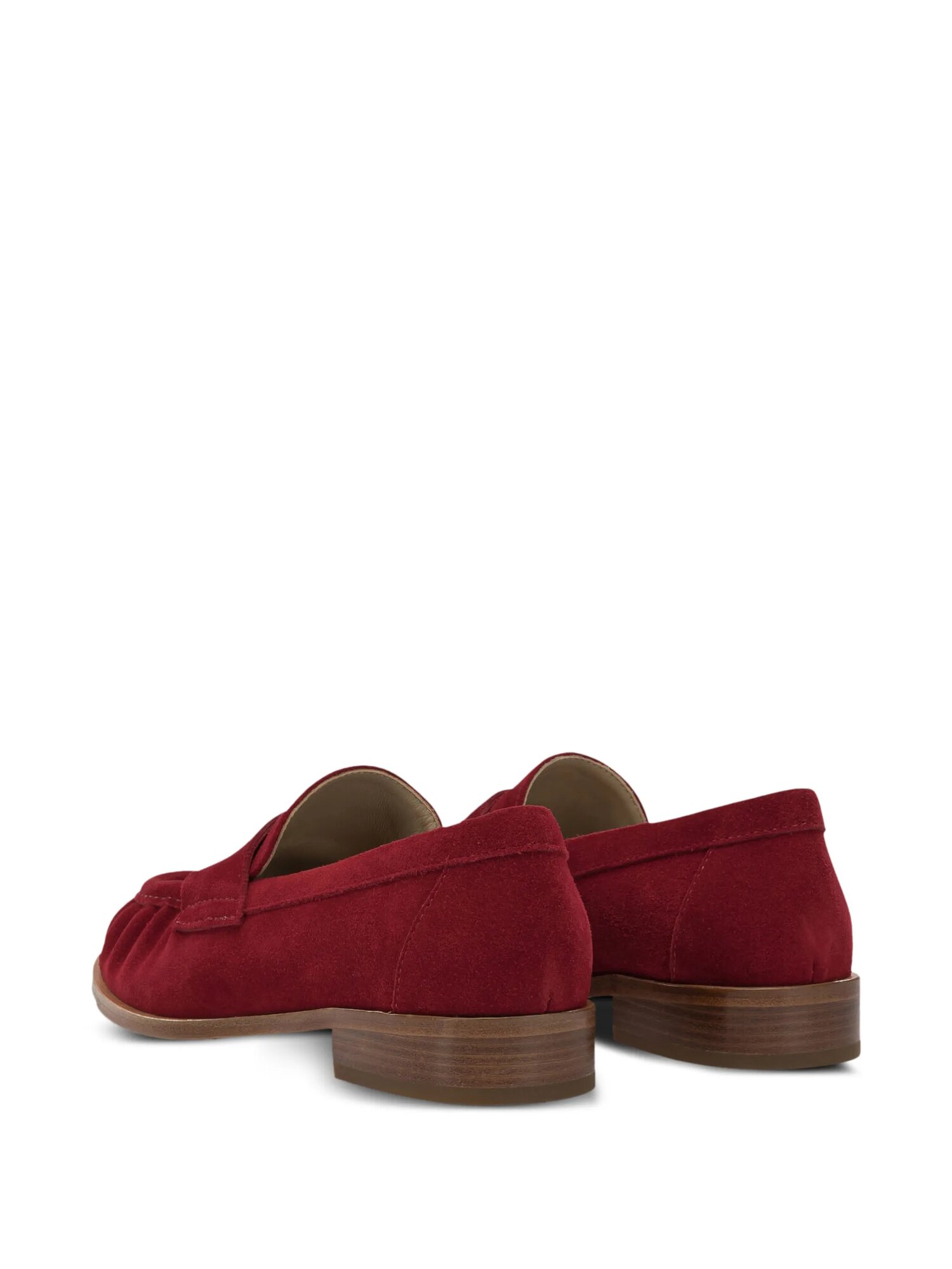Лоферы STRATEGIA Suede penny loafers, размер 39, red — фото 1