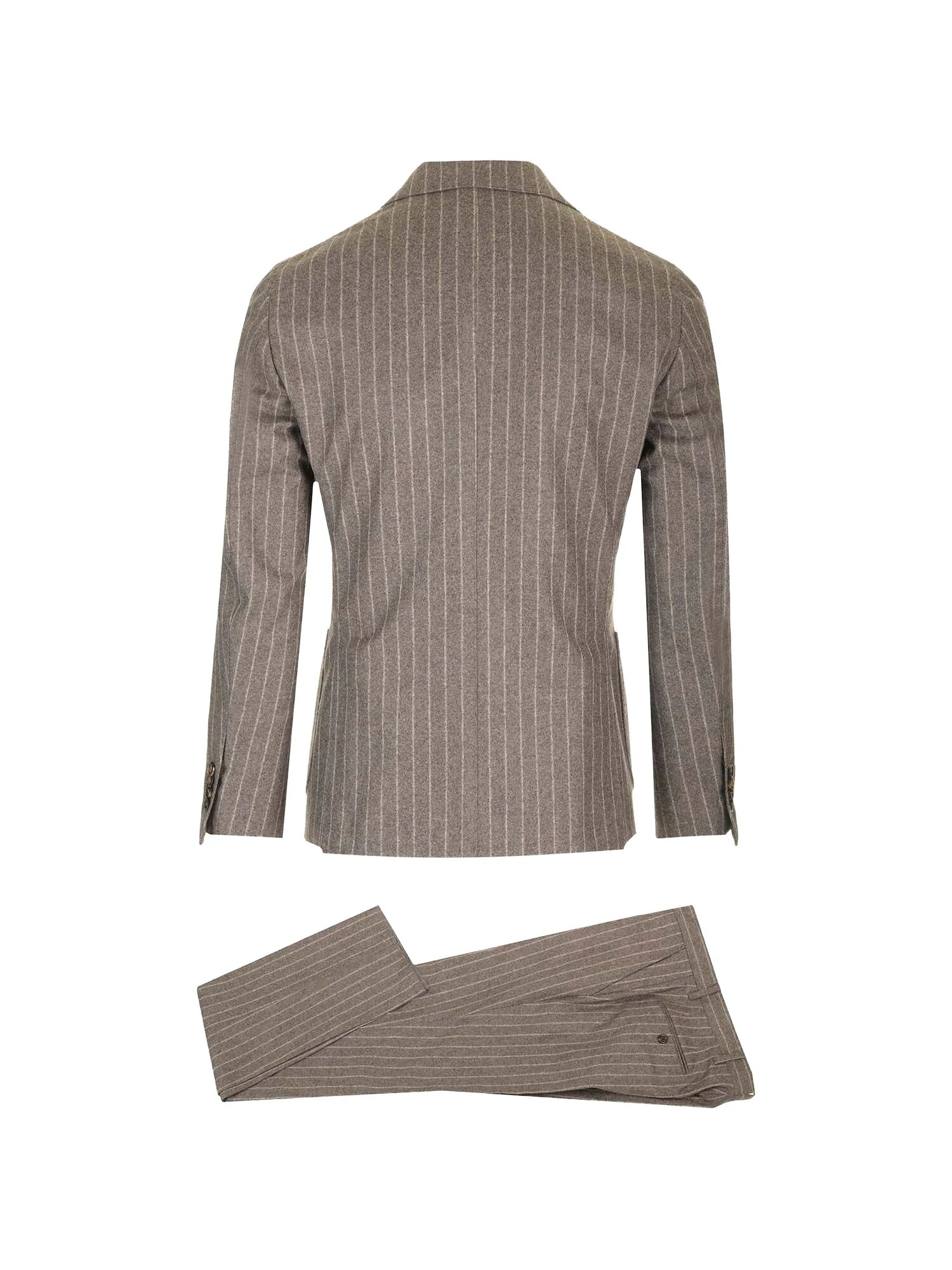 Комбинезон al duca d'aosta Double-breasted pinstripe suit, размер 52, серый — фото 1