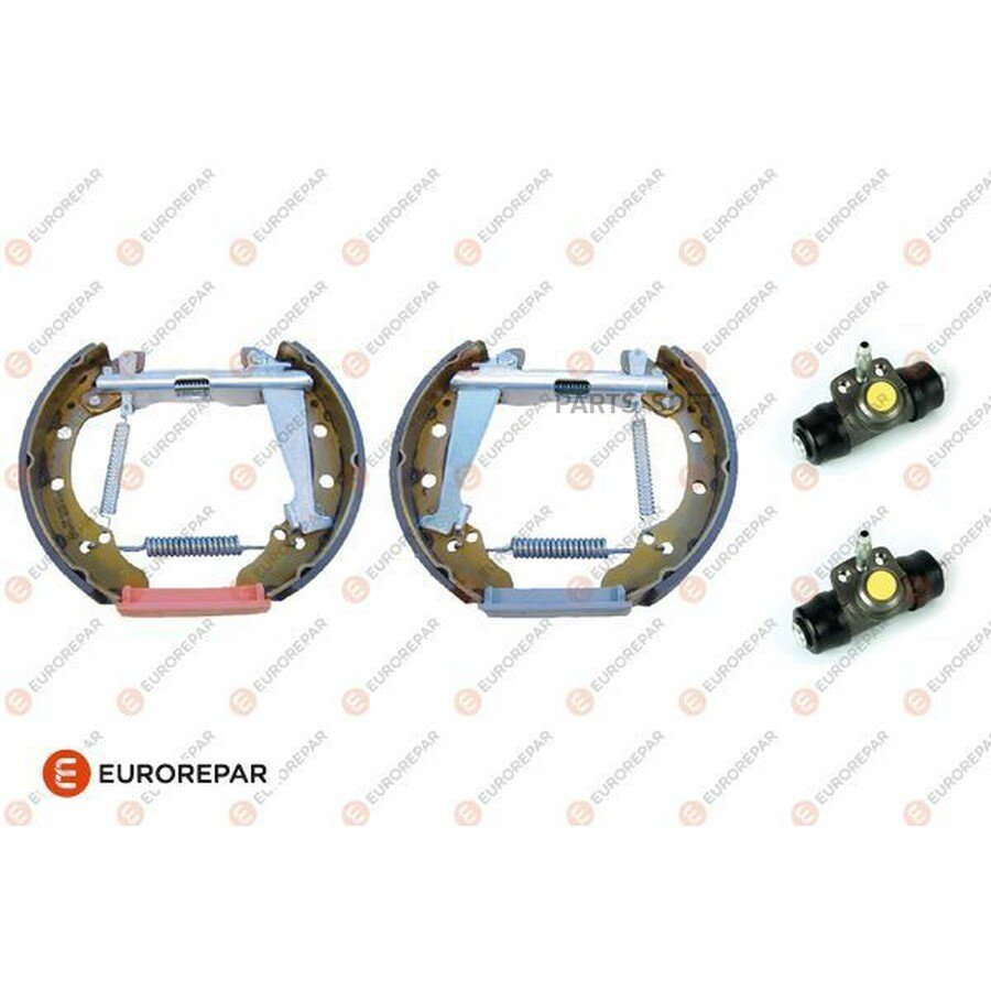 EUROREPAR 1611453880 К-т тормозов барабан. задн. (кол. цил. монт. к-т) SKODA Fabia 2007- SKODA Fabia Scout 2007- VW P ()