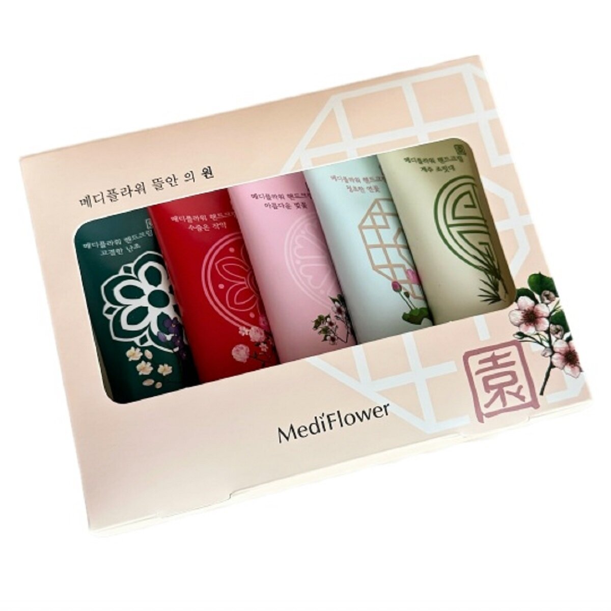 Medi Flower Подарочный набор кремов для рук (50х5шт) «Сад у дома» The Garden In A House Hand Cream