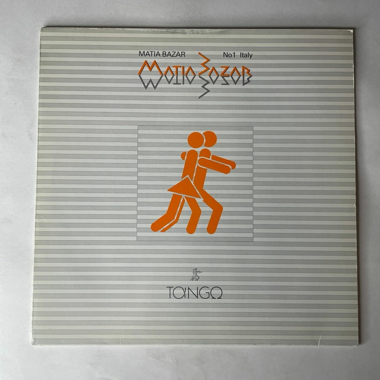 Винтажная виниловая пластинка LP Matia Bazar Tango (Германия 1983)