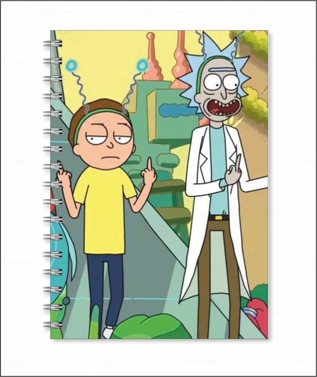 Тетрадь Рик и Морти - Rick and Morty