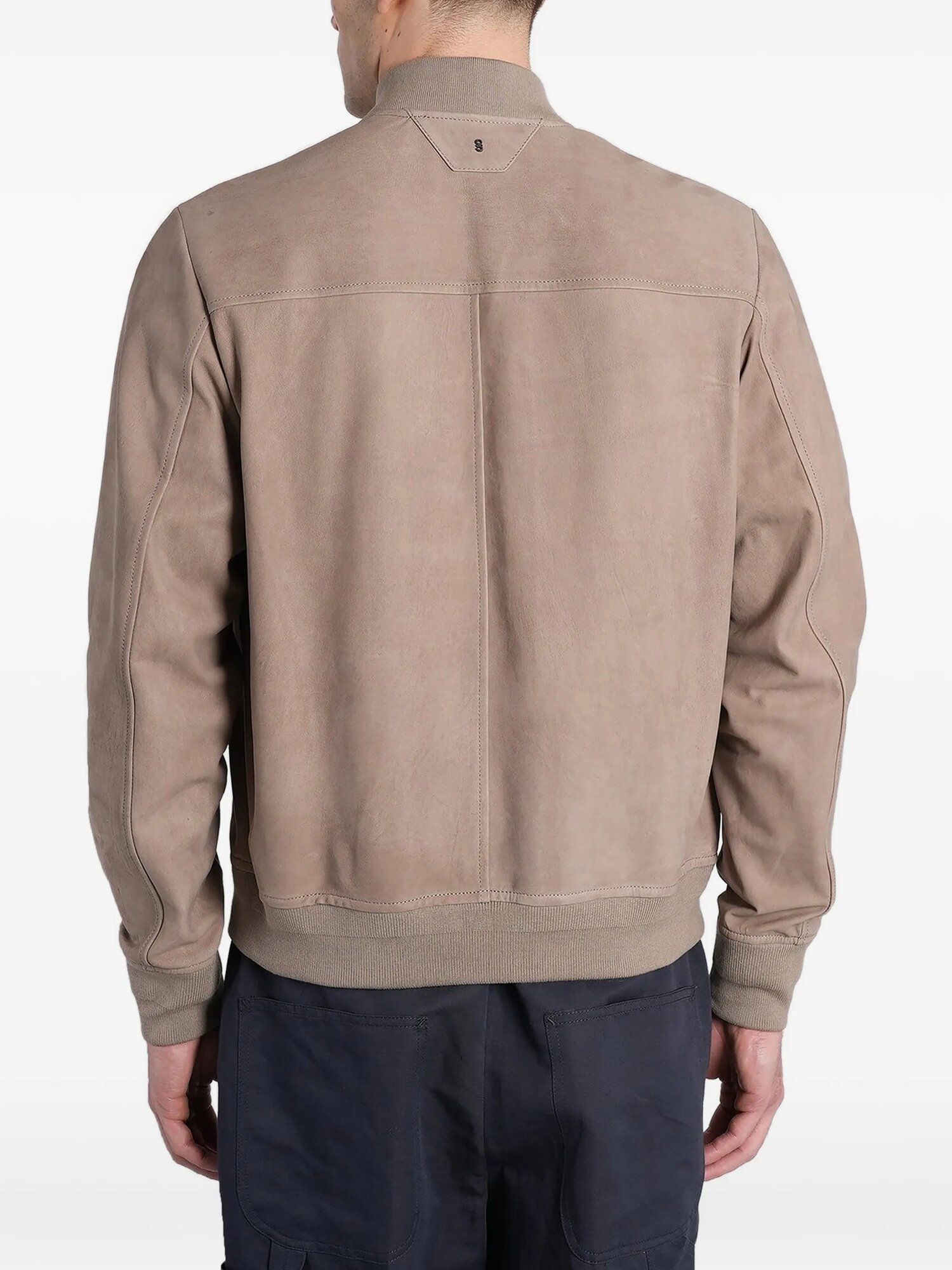 Бомбер Salvatore Santoro Suede bomber jacket, размер 54, разноцветный — фото 1