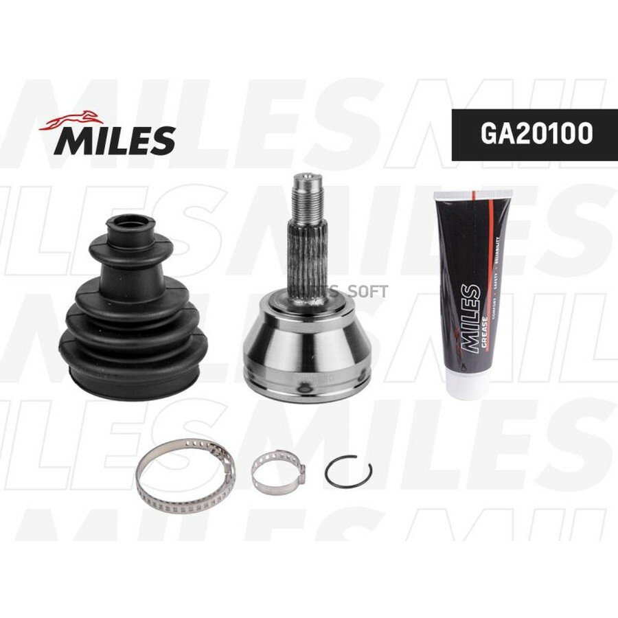 MILES GA20100 ШРУС FORD ESCORT/FIESTA 1.3-1.8D 89-95 нар. ()
