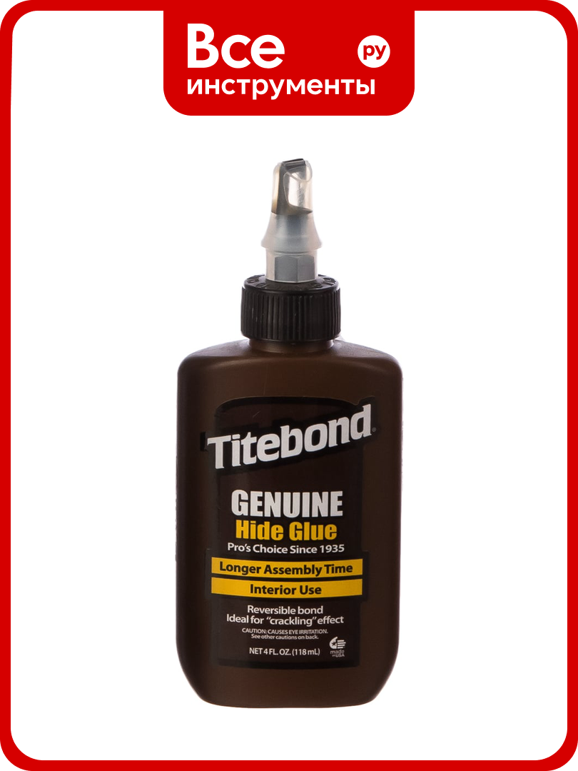 Протеиновый клей Titebond Liquid Hide Glue эффект состарившегося дерева