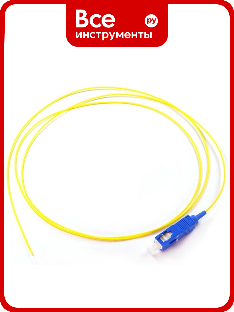 Пигтейл Retic SC/UPC SM LSZH синий, оптоволоконный кабель с керамическим разъёмом, класс G.652. D, полировка