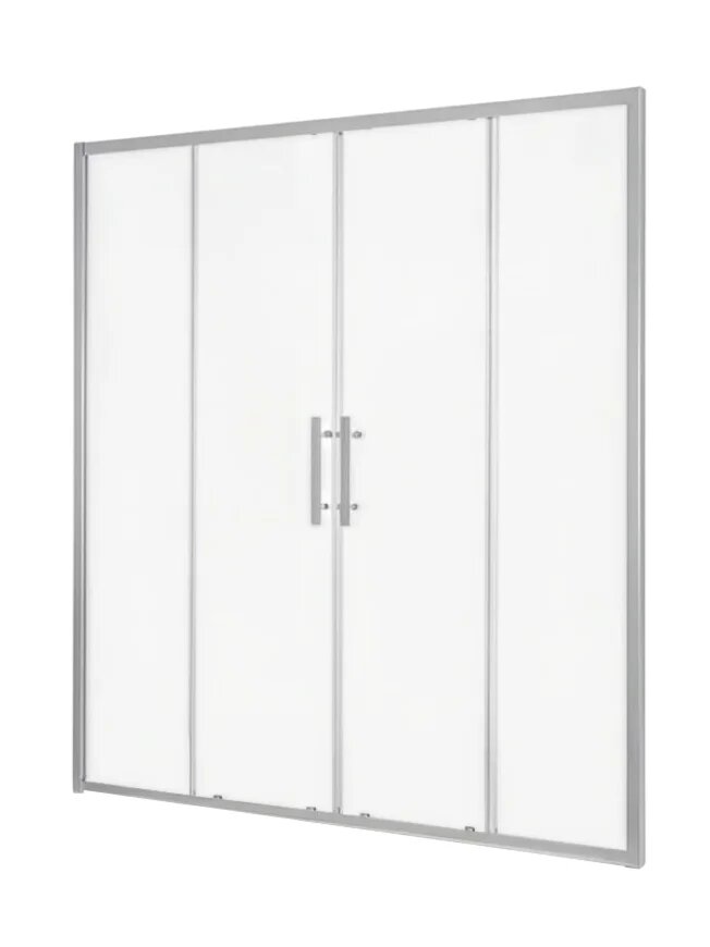 Душевая дверь Veconi Evo 400 CH, 1700x1950, хром, стекло прозрачное