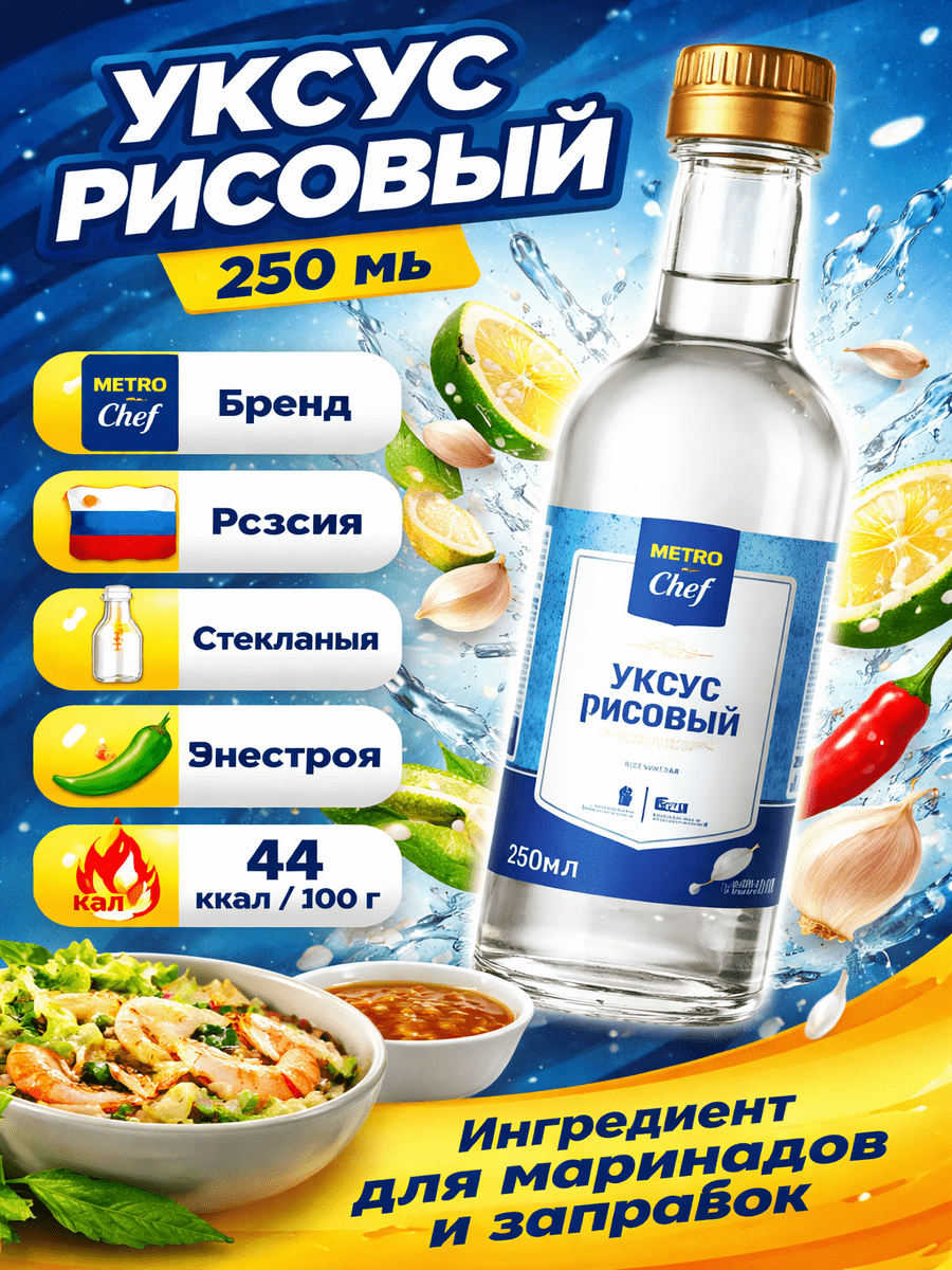 METRO Chef Уксус рисовый, 250мл