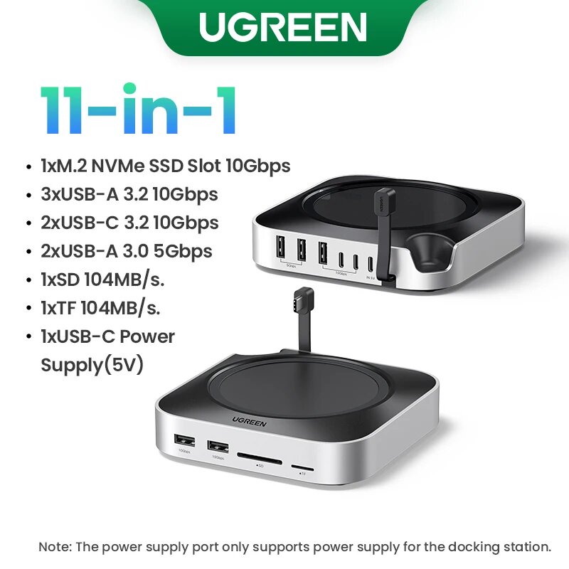 UGREEN Док-станция для Mac Mini M4/M4 Pro