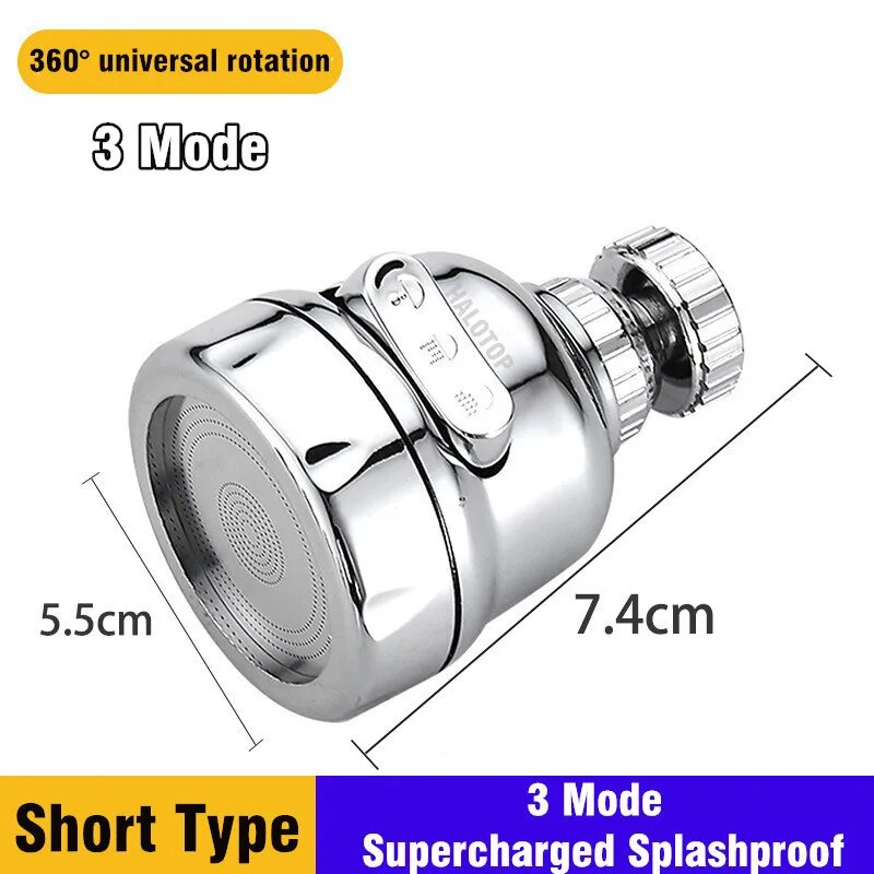 Кухонный смеситель Kitchen Faucet Filter 360° 3 Mode-Short B