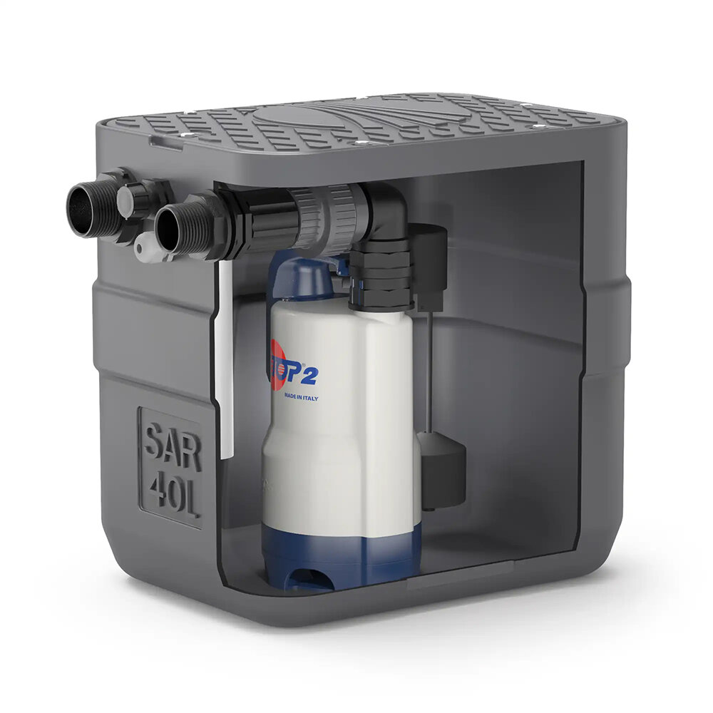 Установка канализационная Pedrollo SAR 40-TRITUS TX - 0,55 кВт (Qmax 90 л/мин, Hmax 12 м)