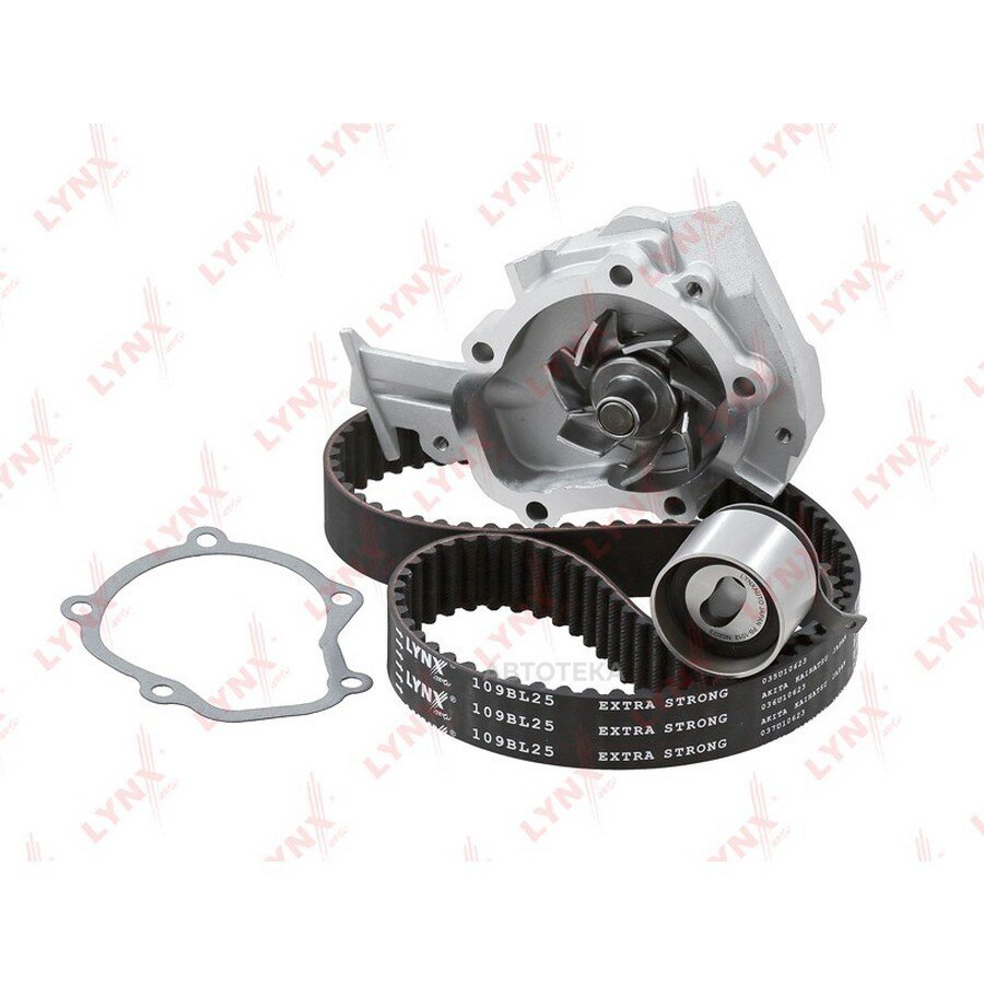 Комплект ремня ГРМ с водяным насосом CHEVROLET Aveo / Kalos 1.2 04> / Matiz 1.0 05> / Spark 1.0 05> DAEWOO Matiz 1.0 03> / Kalos 1.2 03> LYNXAUTO PW1291