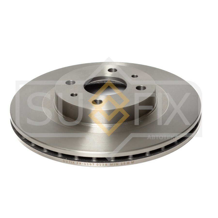 Диск тормозной вентилируемый передний (260x20) SUFIX FX1167 LADA 2110-2112 95-08 / Granta 11> / Kalina I-II 04> / Priora 08-15