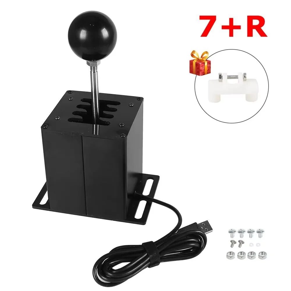 Переключатель передач 7+R Black Works Racing для Logitech/Thrustmaster