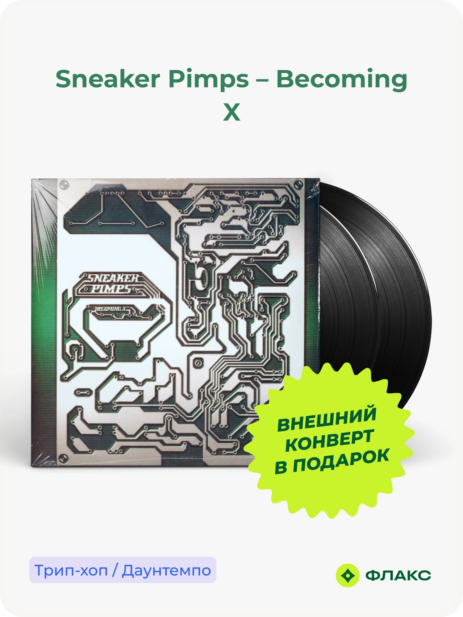 Виниловая пластинка Sneaker Pimps - Becoming X (2LP), Свежее поступление