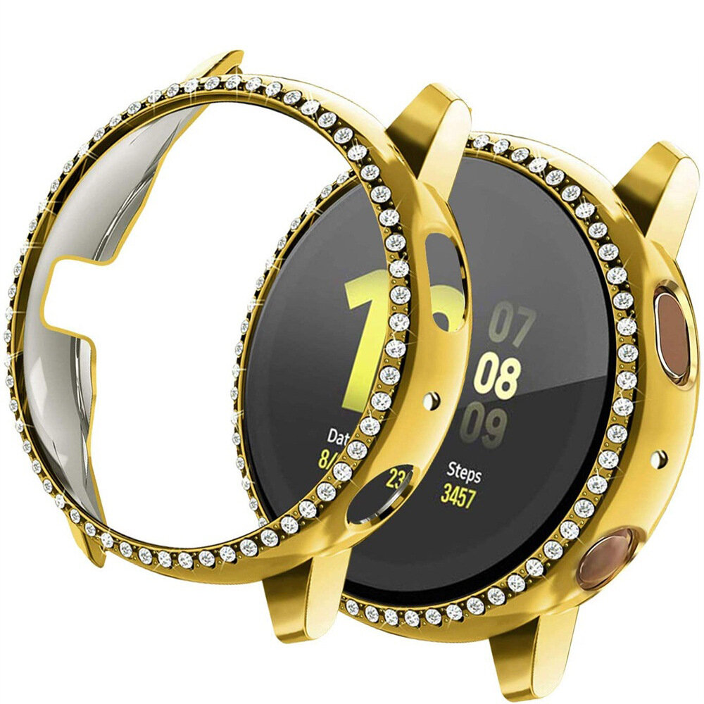 Чехол-защита из твердого пластика для Samsung Galaxy Watch Active2 44 мм - Золотой