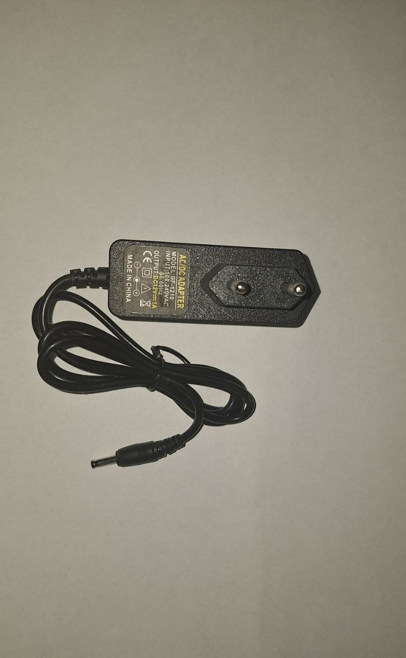 Блок питания для умной колонки VK Капсула Нео, SberBoom Mini, 3.5x1.35мм, 12W (12V, 1A)