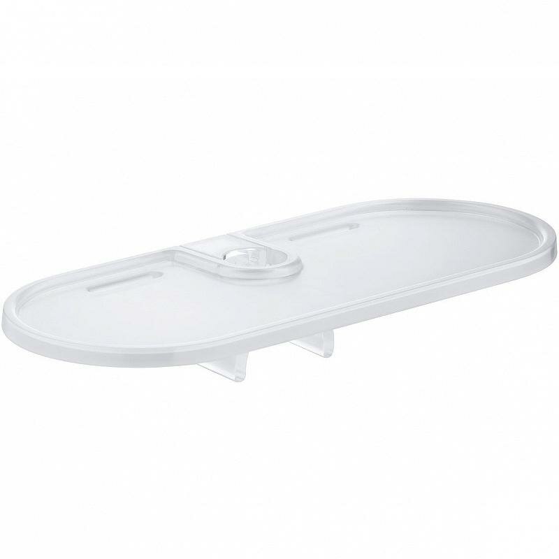 Полочка Grohe Tempesta Classic 27596000 на душевую штангу Прозрачная