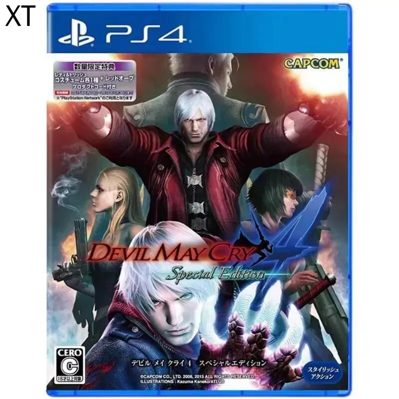 Игра Devil May Cry 4 (PlayStation 4, Английская версия)