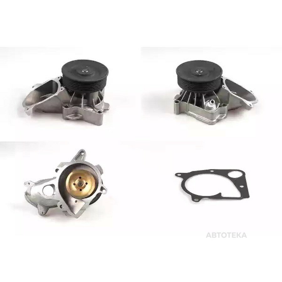 Водяная помпа HEPU P497 BMW 3 (E90/91), X3 (E83), X5 (E70) 3.0D 03-13
