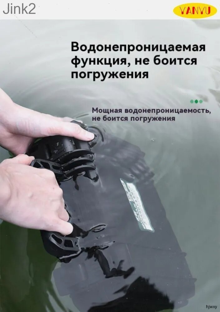 Ударопрочный кейс с поролоном, стандарт, кофейный или черный — фото 1