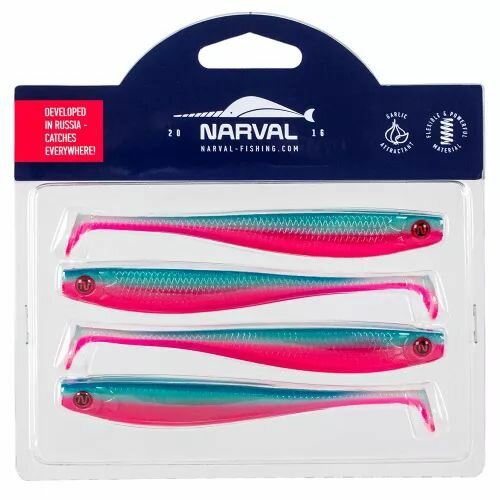Силиконовая приманка Narval Skinny 12см. #063 4шт.
