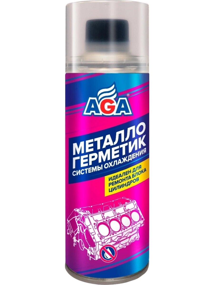 Металлогерметик для системы охлаждения AGA R1 335мл (701R)