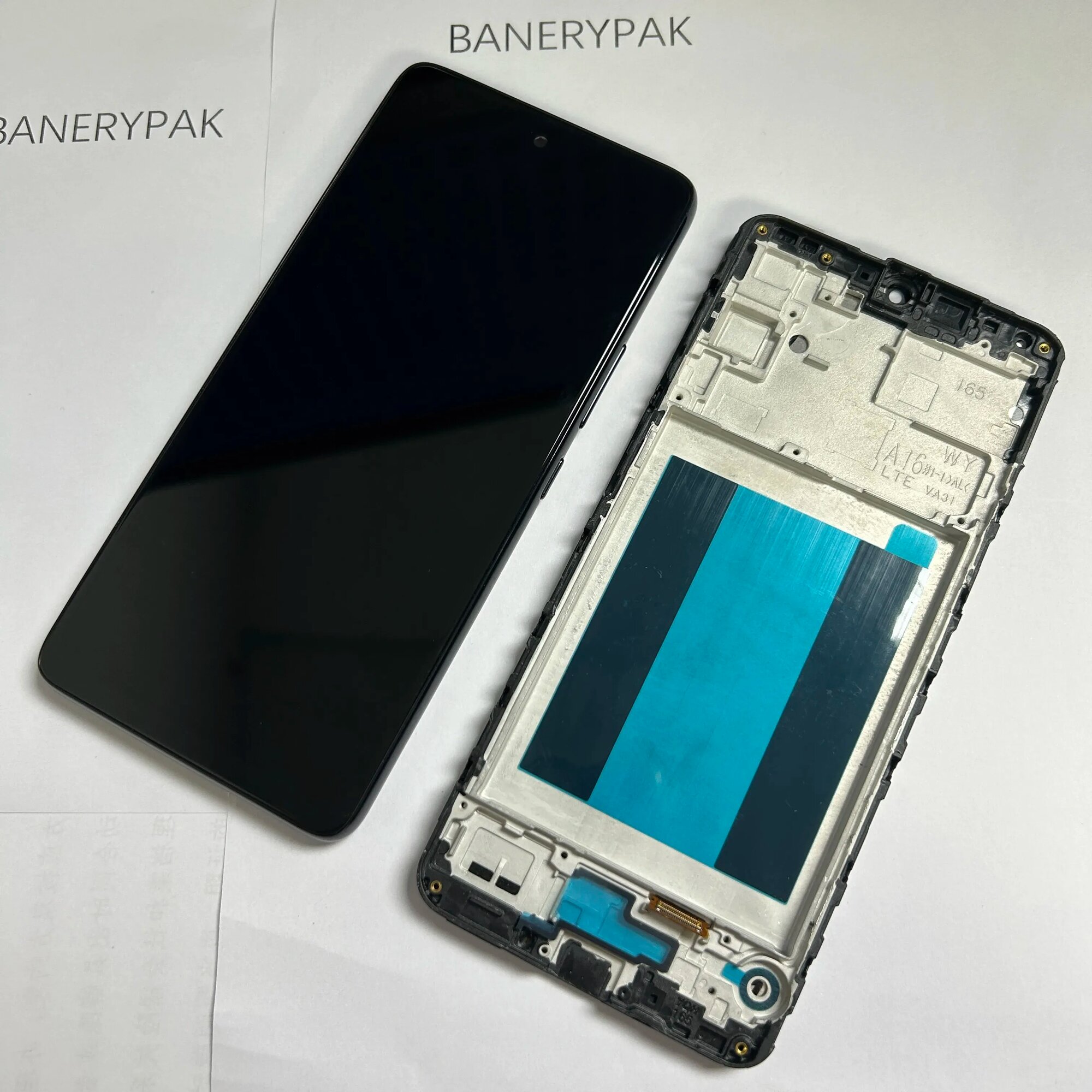 LED-дисплей для Samsung Galaxy A16 4G LCD SM-A165F SM-A165F/DS, сенсорный экран, LED with Frame