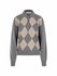 Свитер ROHE Argyle-check long-sleeve sweater, размер 36