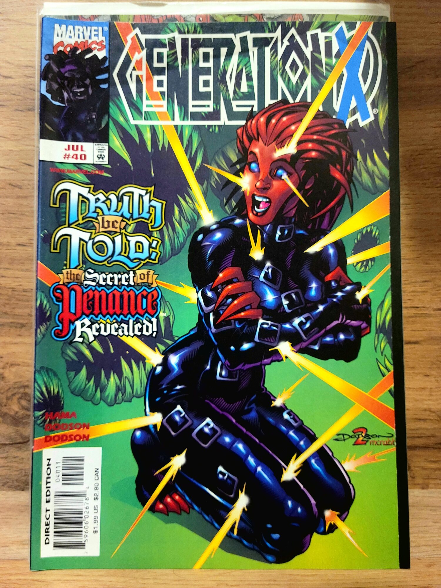 Ретро Комикс Generation X #40. 1997 Год. Оригинал!