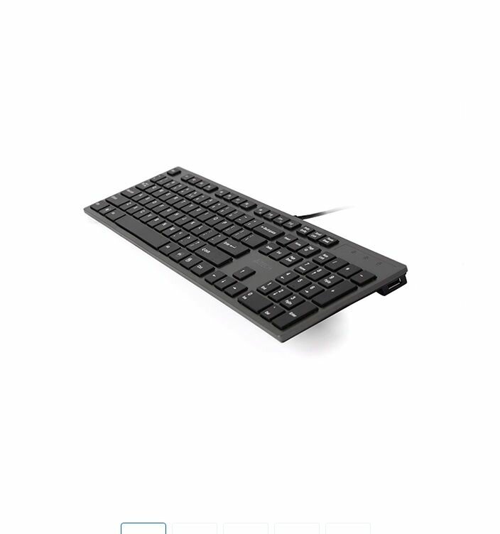 A4Tech Клавиатура A - 4Tech KV - 300H, USB Gray 581997