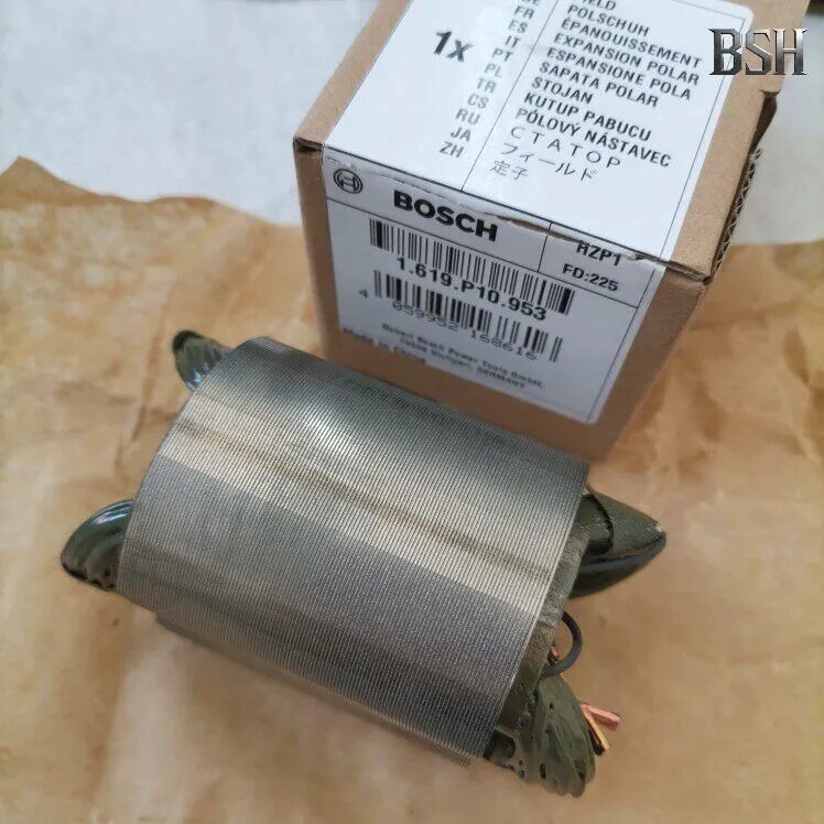 Bosch GWS900-100/125/100S/125S/9-125P/100P/125, статор угловой шлифовальной машины 1619P10953/160422059G
