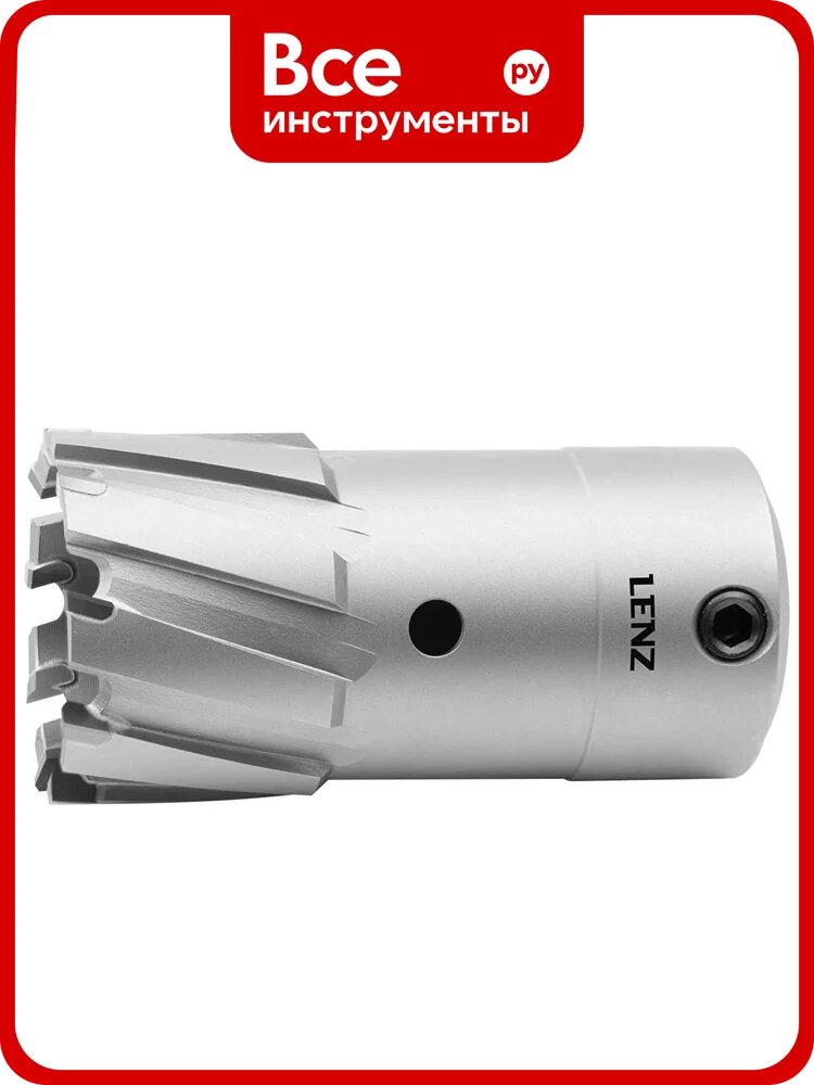 Коронка с твердосплавными напайками LENZ 39x55 мм LZCM-039 R