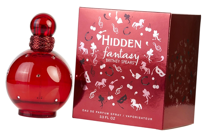 Бритни Спирс Хидден Фэнтази 100 мл - женская парфюмерная вода Hidden Fantasy