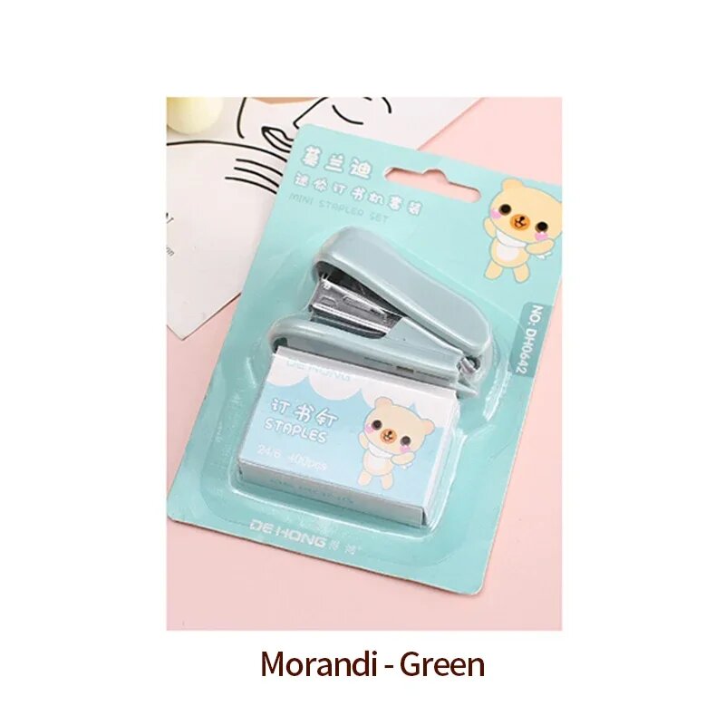 Мини-степлер Morandi Green