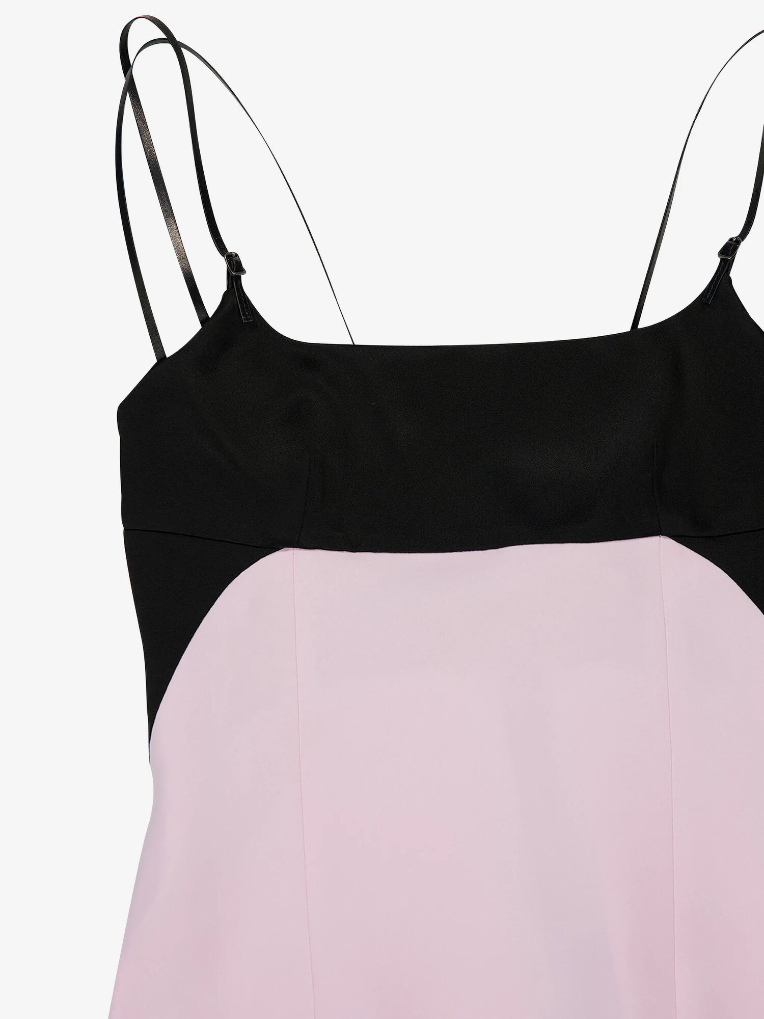 Платье Tom Ford Two-tone spaghetti-strap dress, размер 40 EU, коралловый/розовый — фото 1