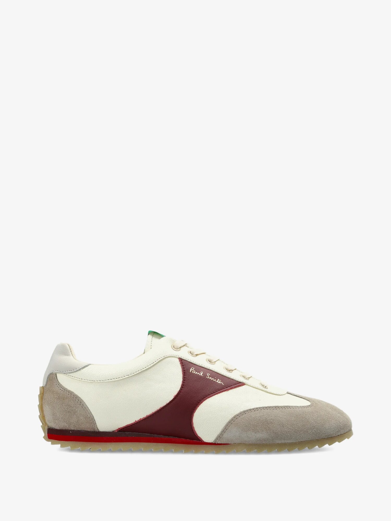 Кроссовки Suede panelled sneakers