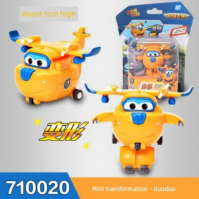 Набор мини-трансформеров Super Wings с персонажем Додо, 8 см, детская игрушка для игры и коллекционирования