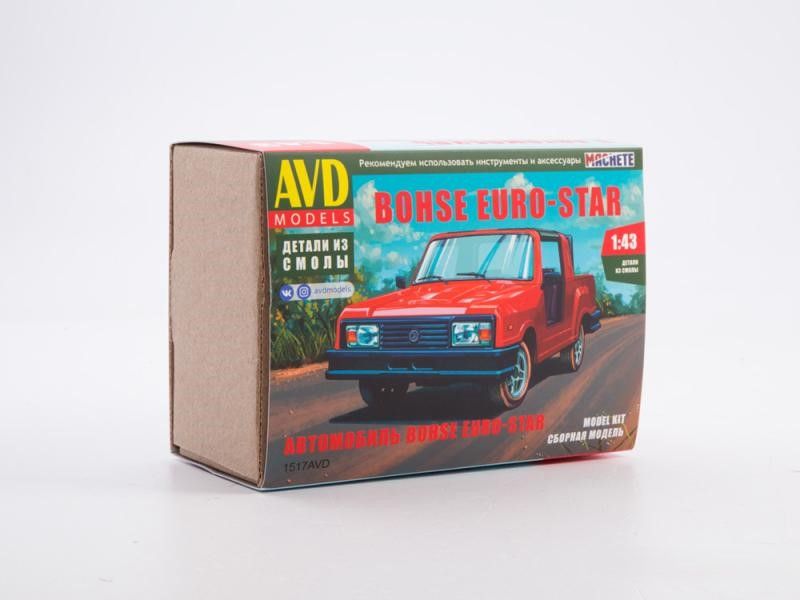 Сборная модель AVD MODELS Автомобиль Bohse Euro-Star