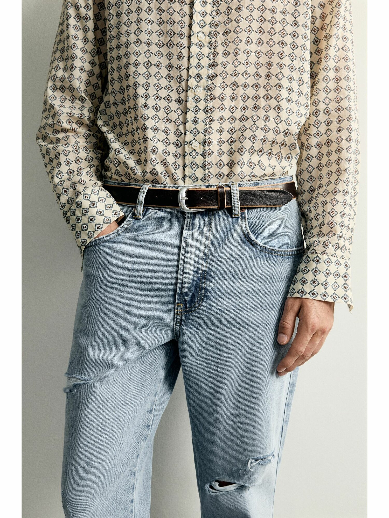 Ремень Zara  для мужчин