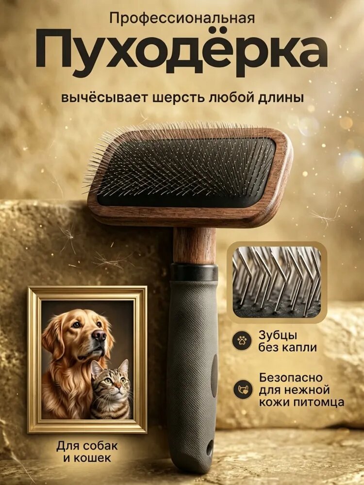 Пуходерка для собак и кошек. Пуходерка для животных. Профессиональный уход за шерстью животных.