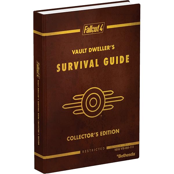 Fallout 4 Vault Dweller's Survival Guide Collector's Edition: Prima Official Game Guide，Reprinted paperback book