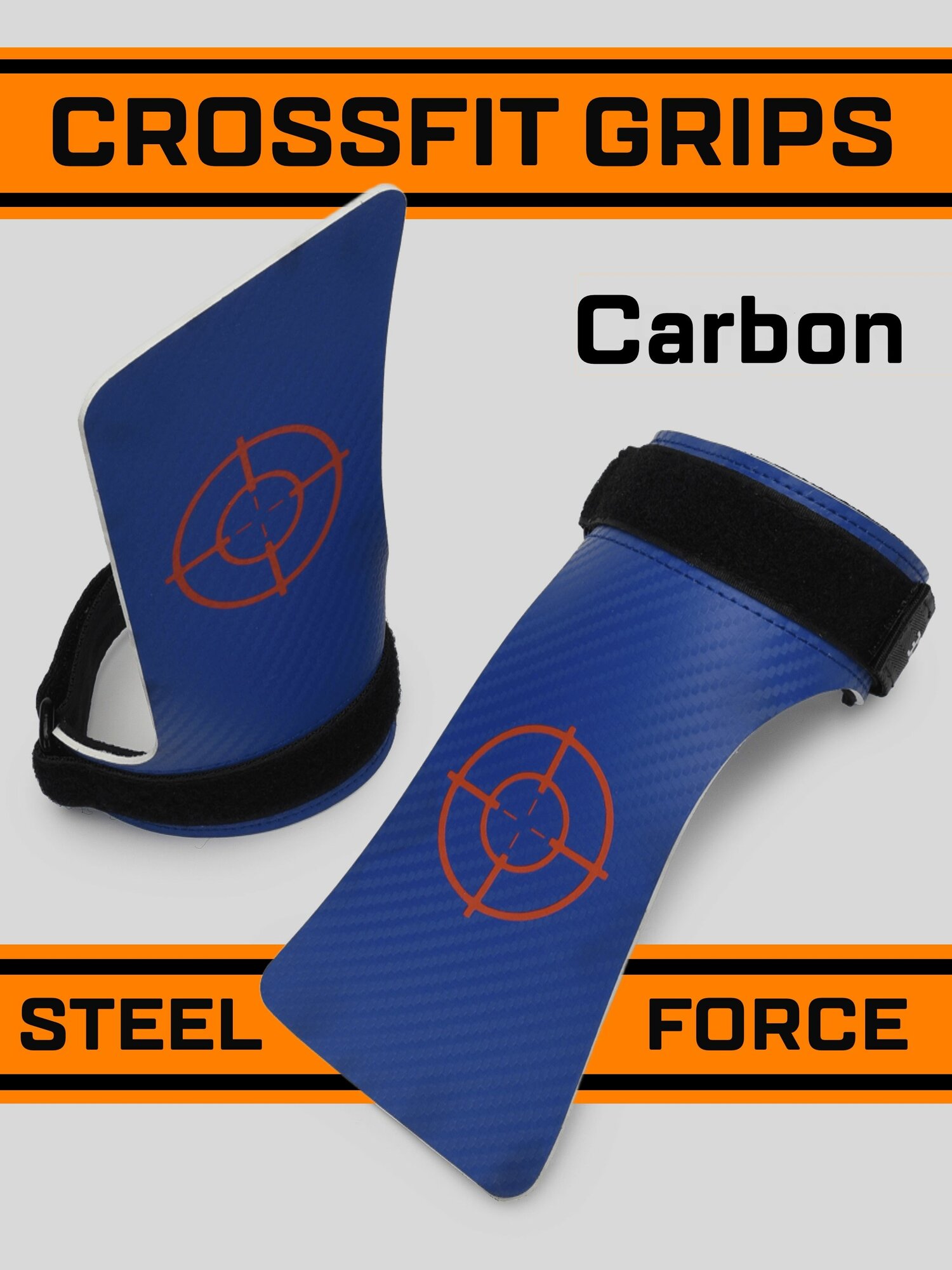 Гимнастические накладки для кроссфита Steel Force Carbon (XL)